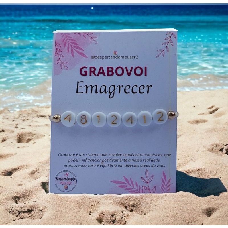 Pulseiras Grabovoi - Sequência para Emagrecer - 4812412 | Shopee Brasil