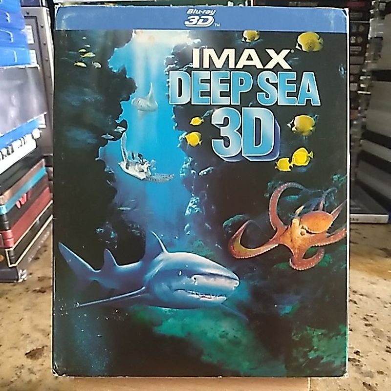 BLU-RAY- IMAX - DEEP SEA 3D- COM LUVA ORIGINAL | Shopee Brasil