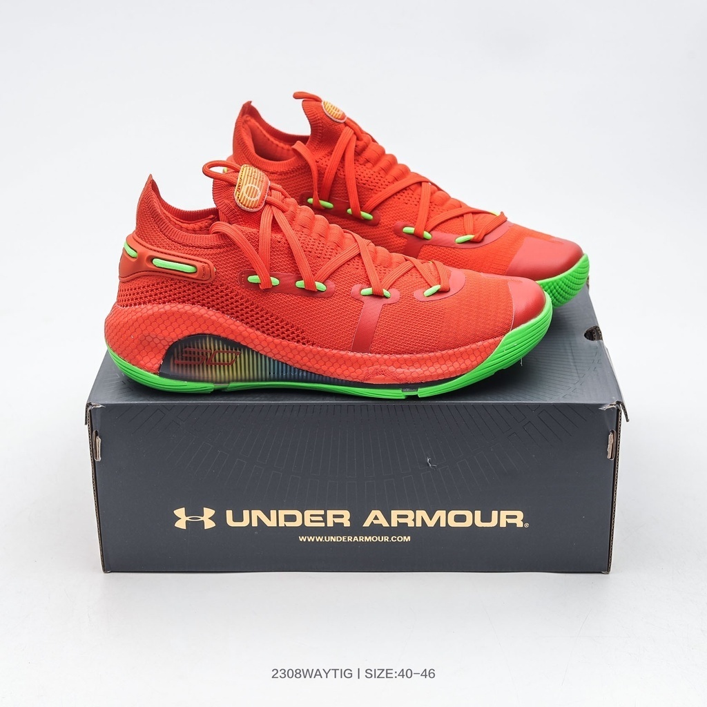 Under Armour Spot real Tiro Sob A Armadura Curry 6 Assinatura Série top basketball shoes ...