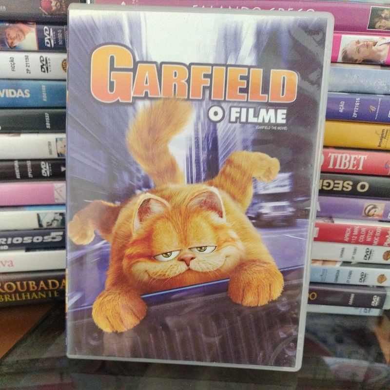 DVD Garfield O Filme. ORIGINAL e novo. | Shopee Brasil
