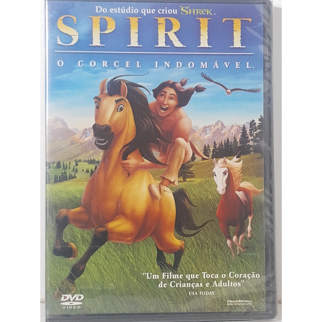 DVD Spirit - o corcel indomavel (lacrado) | Shopee Brasil