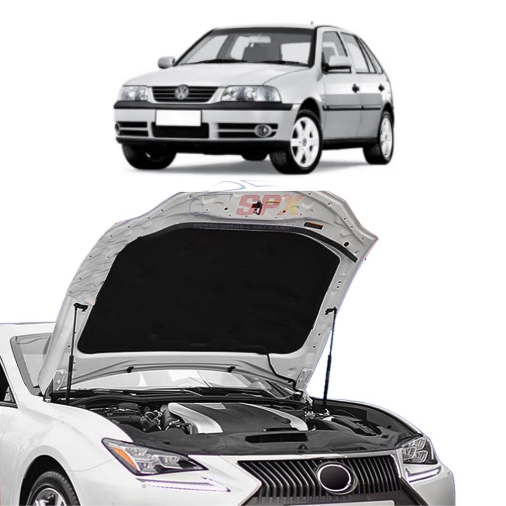 Manta Forro Capô Gol G3 - Gol G4 - Parati- Saveiro Volkswagen 1999 a ...
