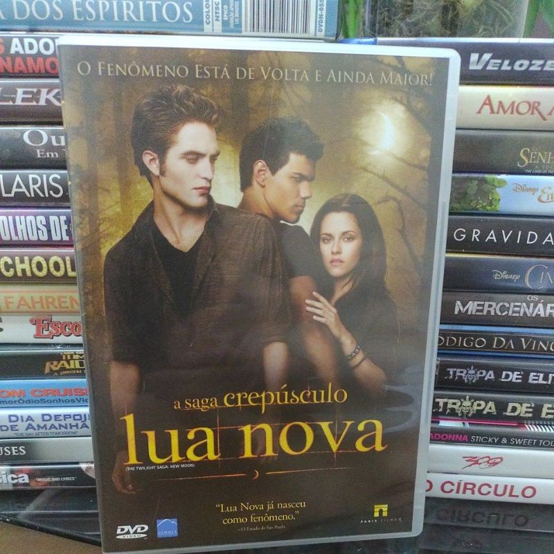 DVD A Saga Crepúsculo - Lua Nova. ORIGINAL. | Shopee Brasil