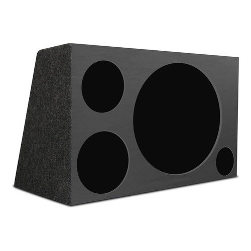 Caixa Trio De 12 Polegadas Vazia Som Automotivo 45 Litros | Shopee Brasil