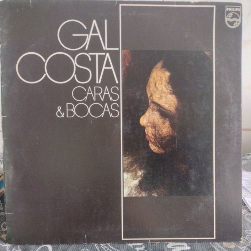 LP disco de vinil - Gal Costa - Caras e Bocas | Shopee Brasil