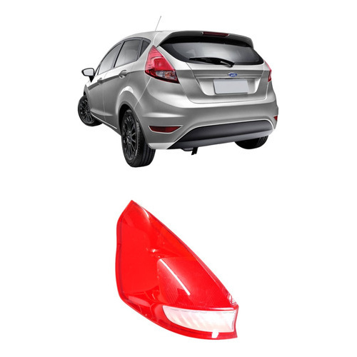 Lente Lanterna Traseira Ford New Fiesta Hatch 2013 À 2019 | Shopee Brasil
