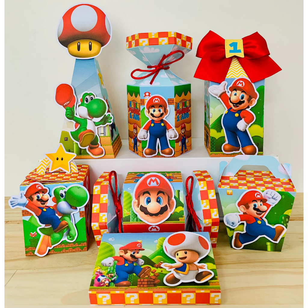 Kit Festa Classico Mario Bros | Combos | Personalizados | Lembrancinhas ...