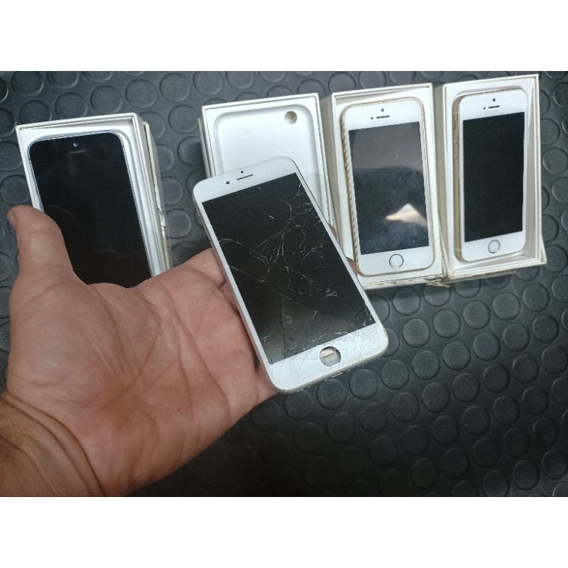 lote de iPhones sucata (1 iPhone 6 e 3 5s) | Shopee Brasil