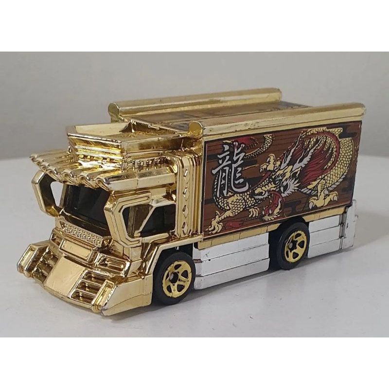 Carrinho Miniatura Hot Wheels Raijin Express Dourado Loose Adicionar ...