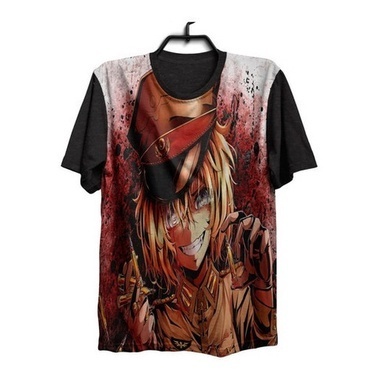 Camiseta Anime Youjo Senki The Saga Of The Evil 1489 3d estampa total ...
