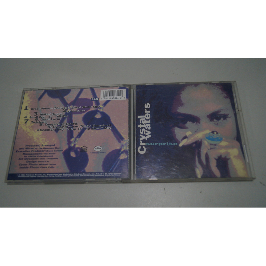 cd crystal waters surprise | Shopee Brasil