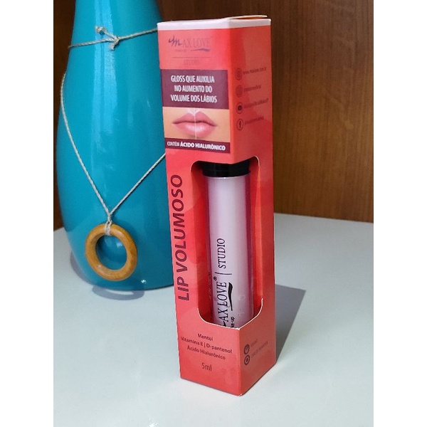 Gloss Transparente Lip Volumoso Vegano 4 Max Love | Shopee Brasil