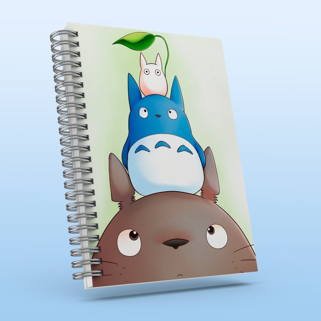 Caderno e planner Totoro com brinde especial - Studio Ghibli - Tamanho ...