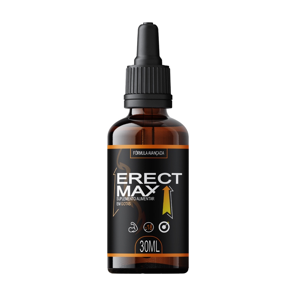 Erect Max Gotas 30ml Original - Alta Potencia e Resistencia | Shopee Brasil