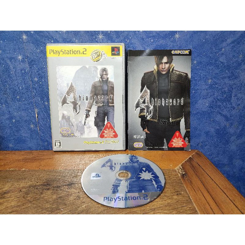 Jogo - Biohazard (Resident Evil) 4 - Sony Playstation 2 PS2 | Shopee Brasil