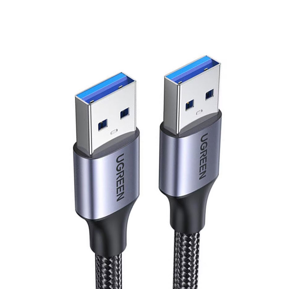 Cabo Usb 3.0 Ugreen Tipo A Macho/Macho 2 Metros Preto | Shopee Brasil