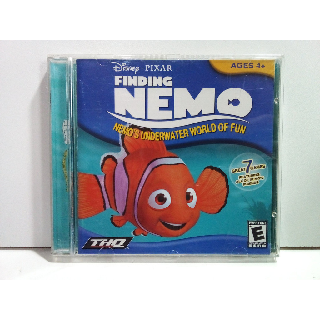 Jogo Pc / Mac - Finding Nemo - Disney - Pixar - Thq | Shopee Brasil