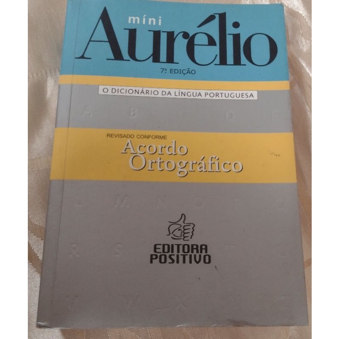 Mini aurelio o dicionário da língua portuguesa | Shopee Brasil