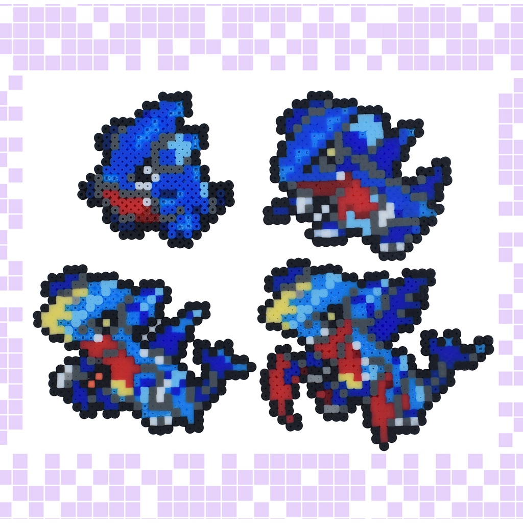 Pokemon Linha Evolutiva Gible Gabite Garchomp Mega Garchomp Chaveiro ...