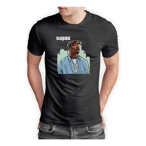Camiseta Camisa Tupac Shakur 2pac Thug Life Rap Anos 90 Swag | Shopee ...