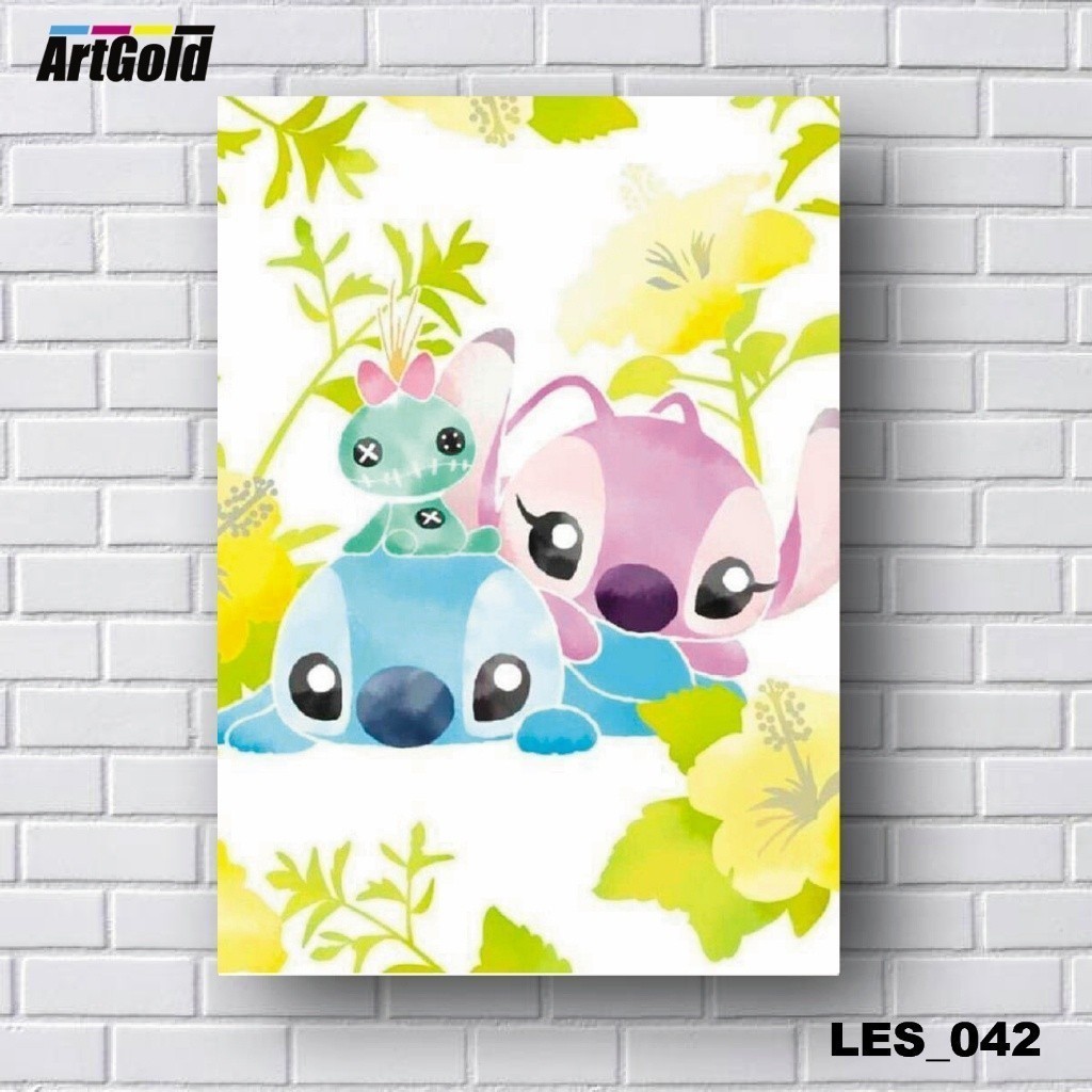 Placas Quadros Decorativos em MDF - Lilo & Stitch_042 | Shopee Brasil