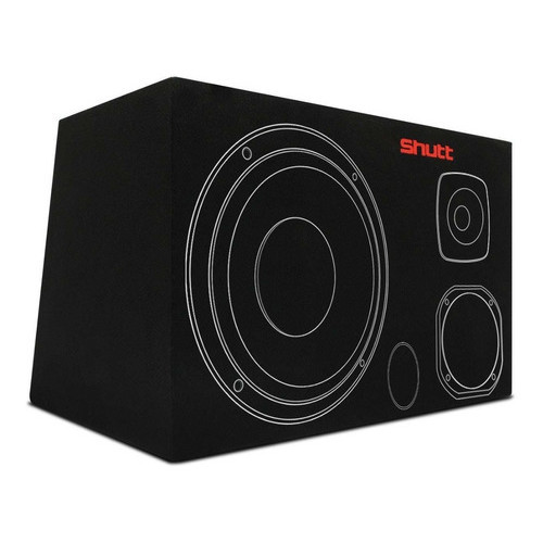 Caixa Som Trio Dutada Subwoofer 12 Polegadas 45 Litros Carpete Preta Shutt | Shopee Brasil