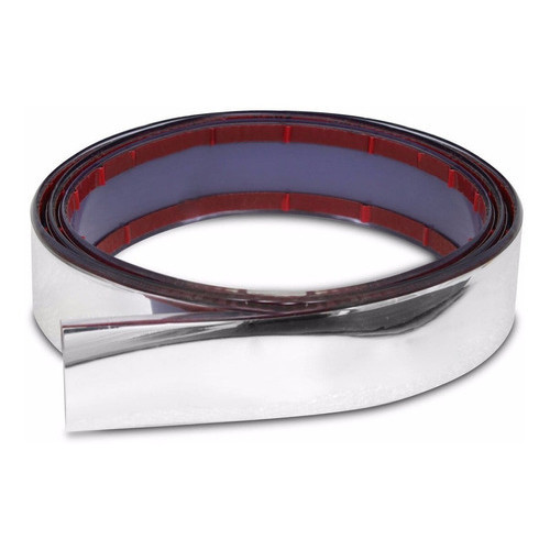 Friso Cromado Tuning 30mm para Grade Porta Parachoque Porta Malas ...