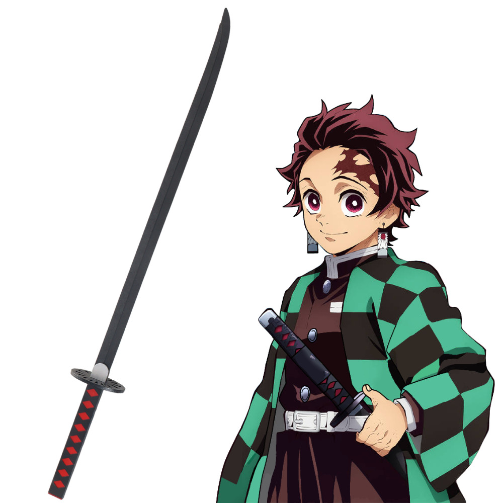 Espada Tanjiro Tamanho Real Para Cosplay Anime Demon Slayer | Shopee Brasil