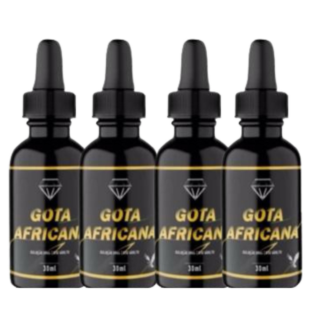 4 unidades gota africana original 30 ml | Shopee Brasil