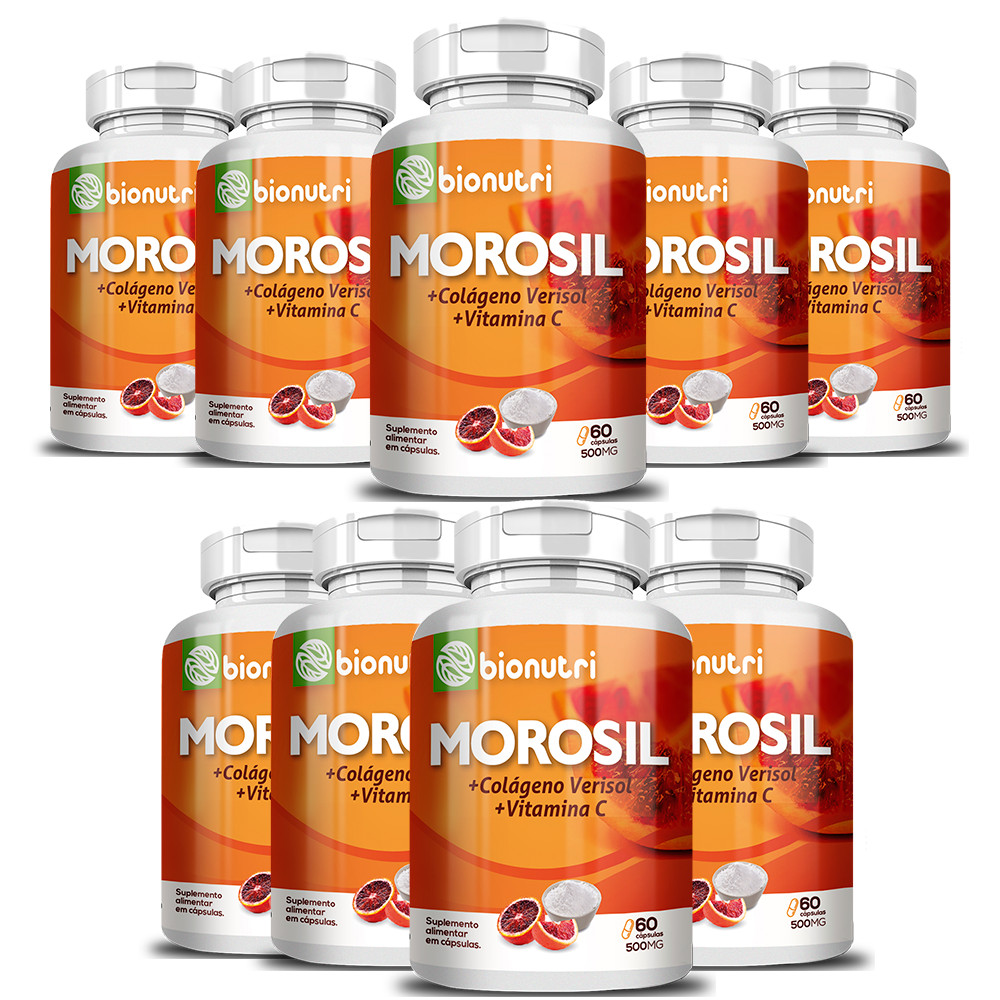 Kit 9X Morosil 60 Caps 500 Mg | Shopee Brasil