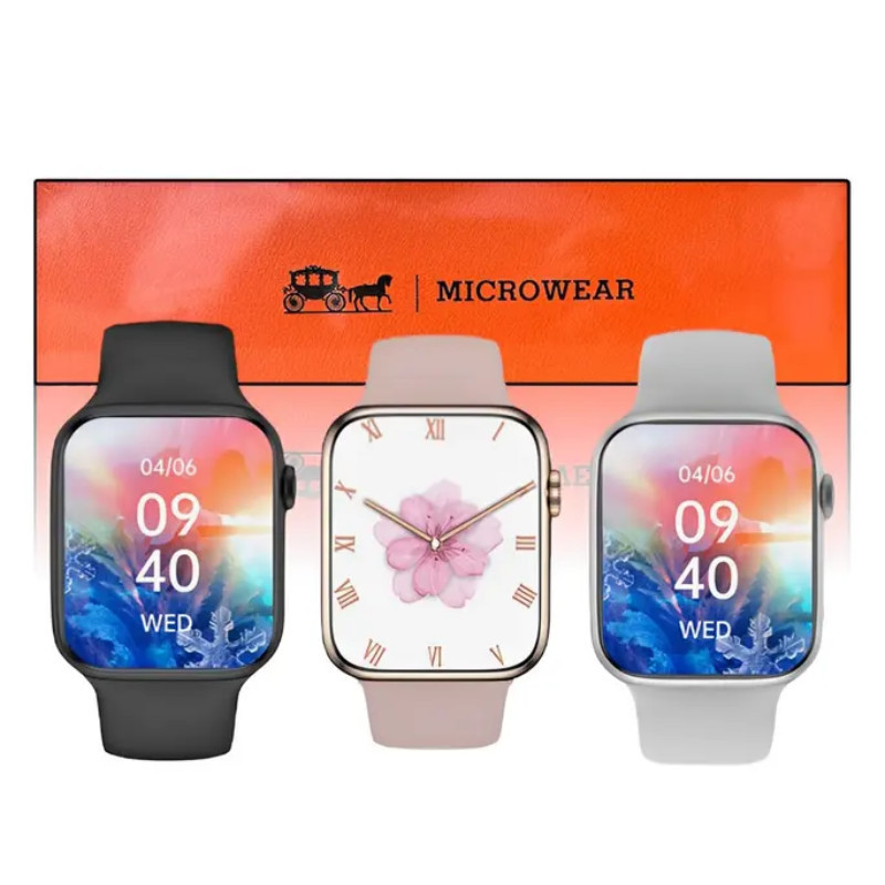 Microwear Smartwatch W59 Mini Pro Série 9 Original 41mm Gps NFC ...