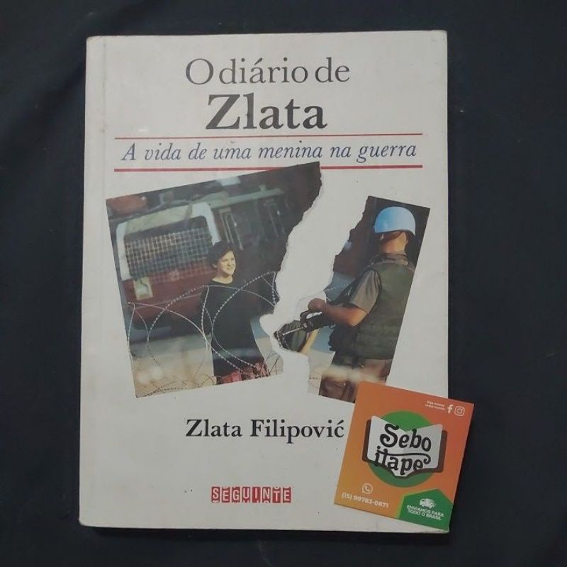 O diário de Zlata - Zlata Filipovic | Shopee Brasil