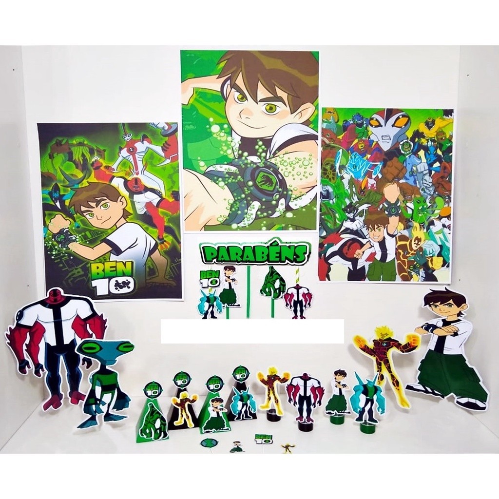 kit de festa ben 10 | Shopee Brasil