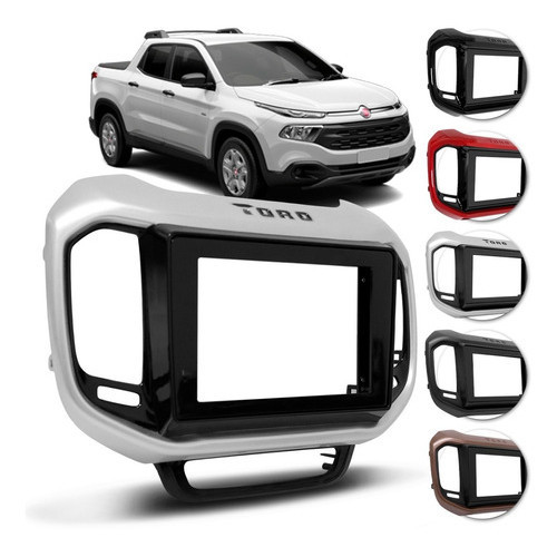Moldura Do Painel Fiat Toro 2016 A 2020 7 E 9 Polegadas | Shopee Brasil