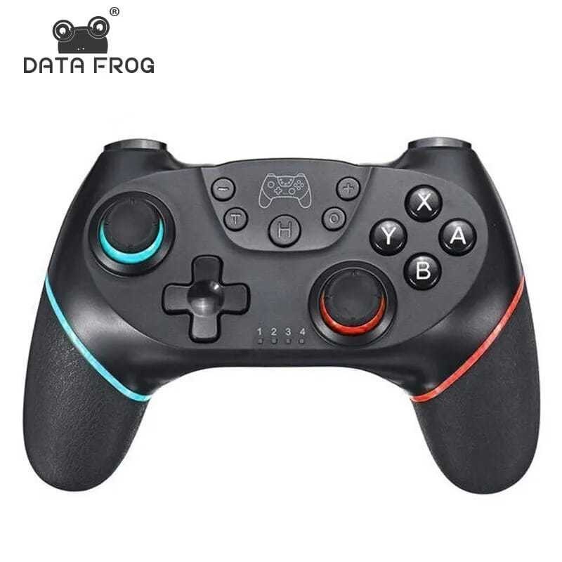 Controle DATA FROG Wireless Compatível-Nintendo Switch Turbo Ajustável ...