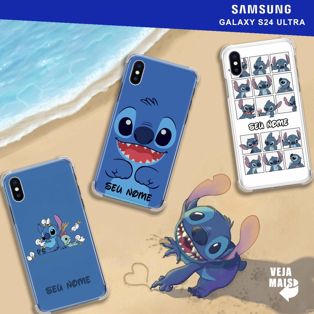 Capa Capinha - Samsung Galaxy S24 Ultra - Stitch Personalizado | Shopee ...
