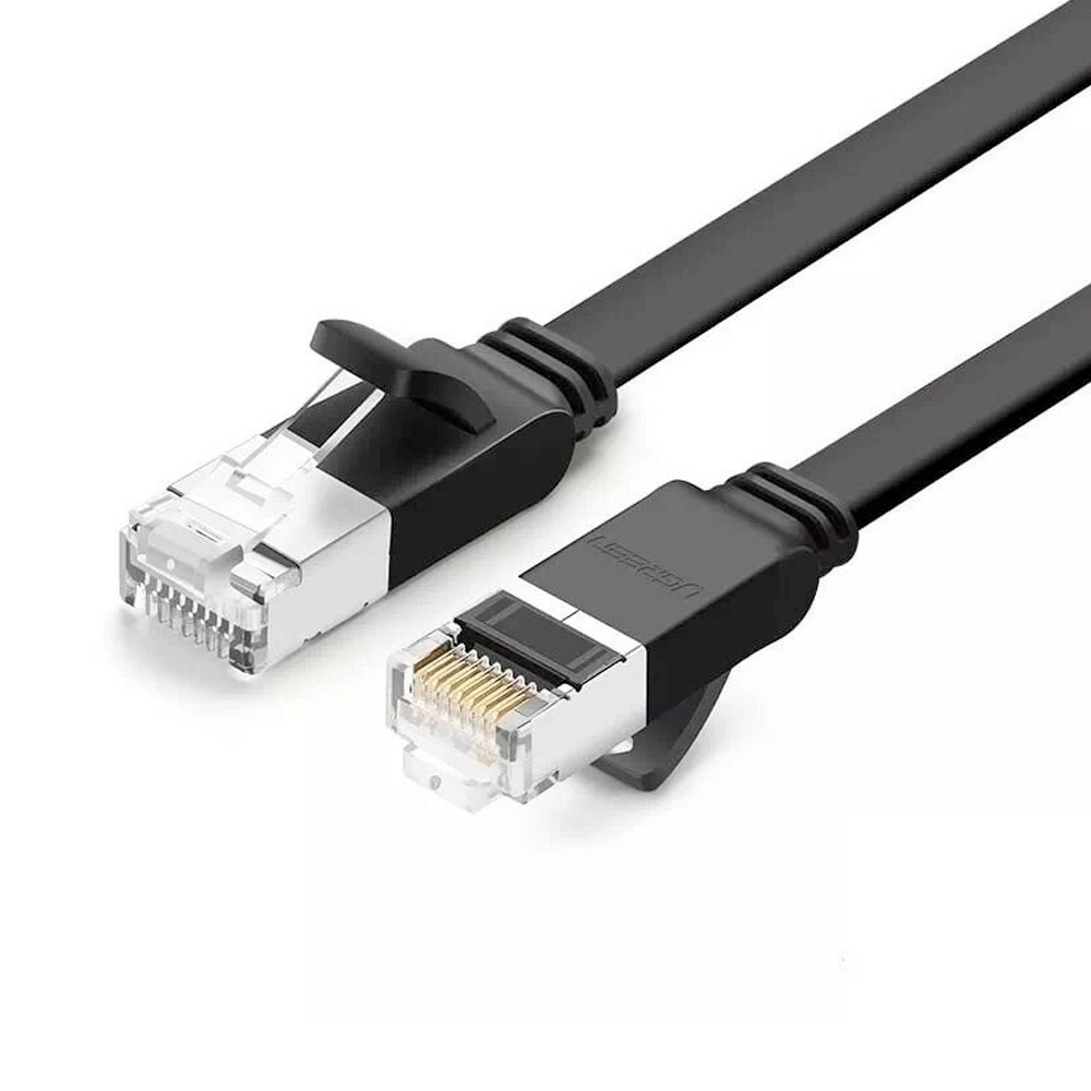 Cabo Rede Rj45 Ethernet Ugreen Cat6 1000Mbps 50cm Preto | Shopee Brasil