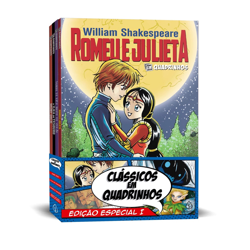 Livro Classicos Em Quadrinhos I - Box Principis | Shopee Brasil