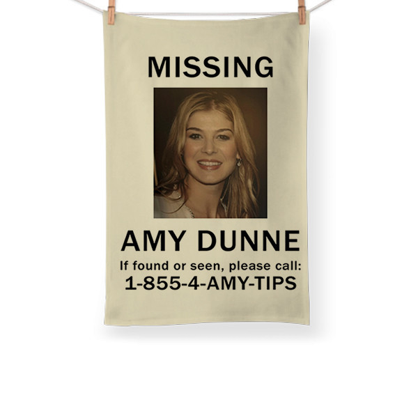 Pano de Prato Personalizado Amy Dunne Cinema Garota Exemplar ...
