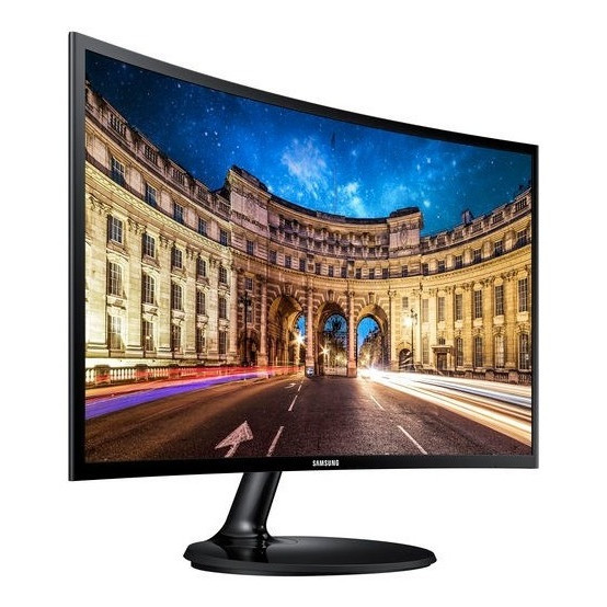 Monitor Curvo Led Fhd 27'' Cf390 Freesync Hdmi 60hz Samsung Cor Preto ...