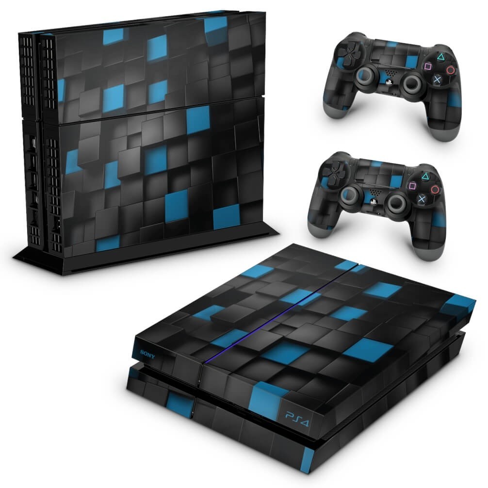 Skin PS4 Fat Adesivo - Cubos | Shopee Brasil