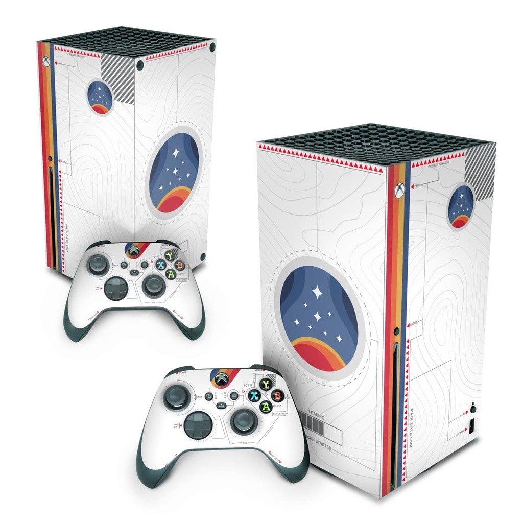 Skin Xbox Series X Adesivo - Starfield Edition | Shopee Brasil
