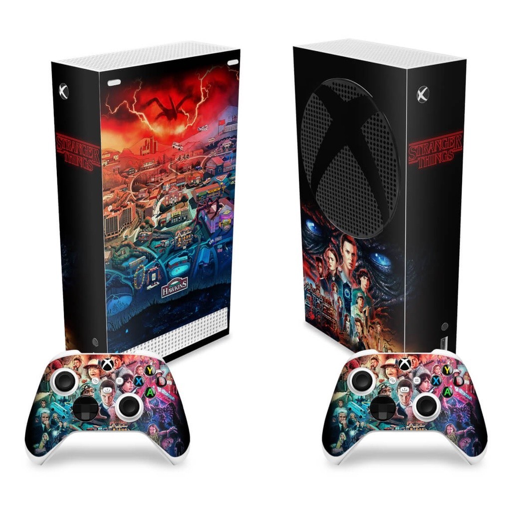 Skin Xbox Series S Vertical Adesivo - Stranger Things | Shopee Brasil