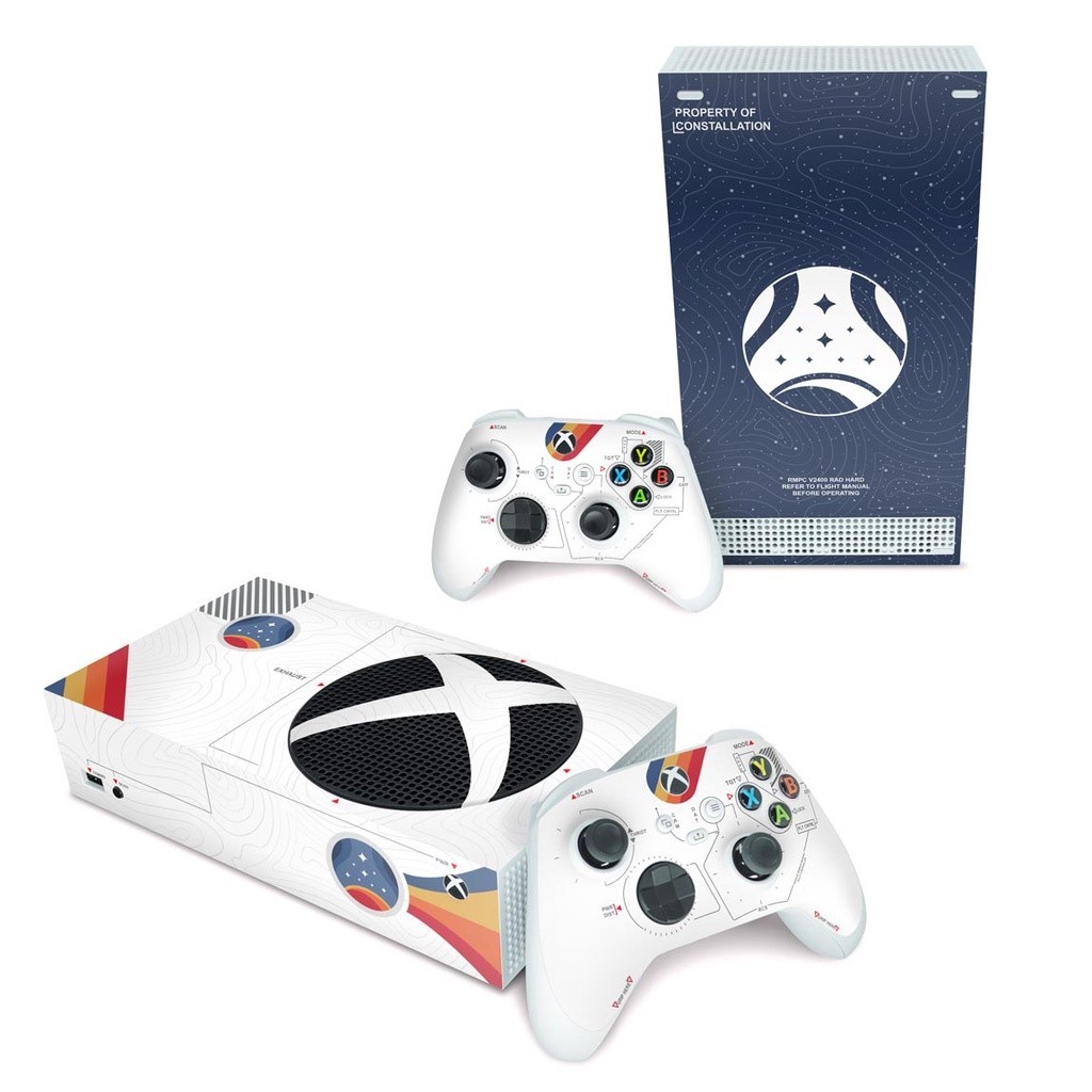 Skin Xbox Series S Adesivo - Starfield Edition | Shopee Brasil