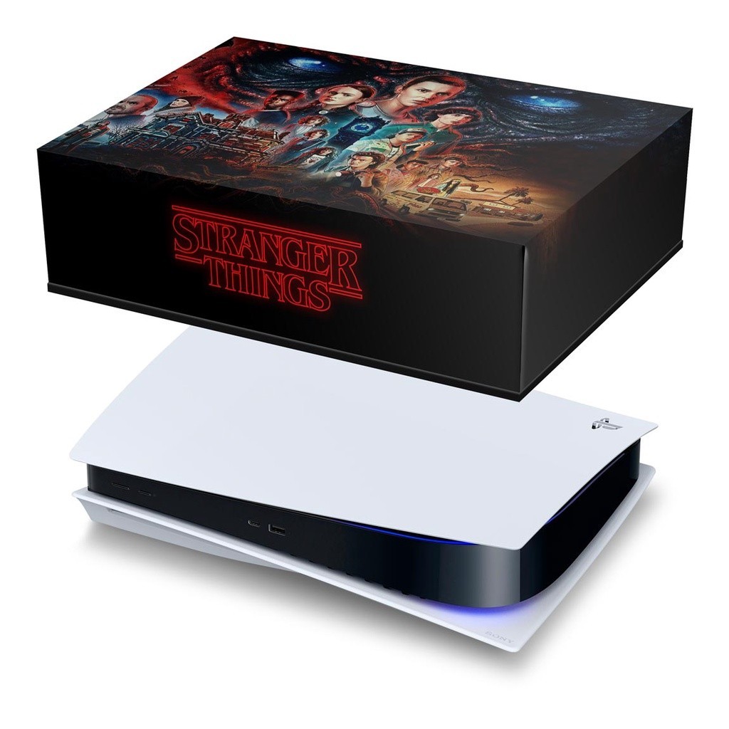 Capa PS5 Anti Poeira - Stranger Things | Shopee Brasil