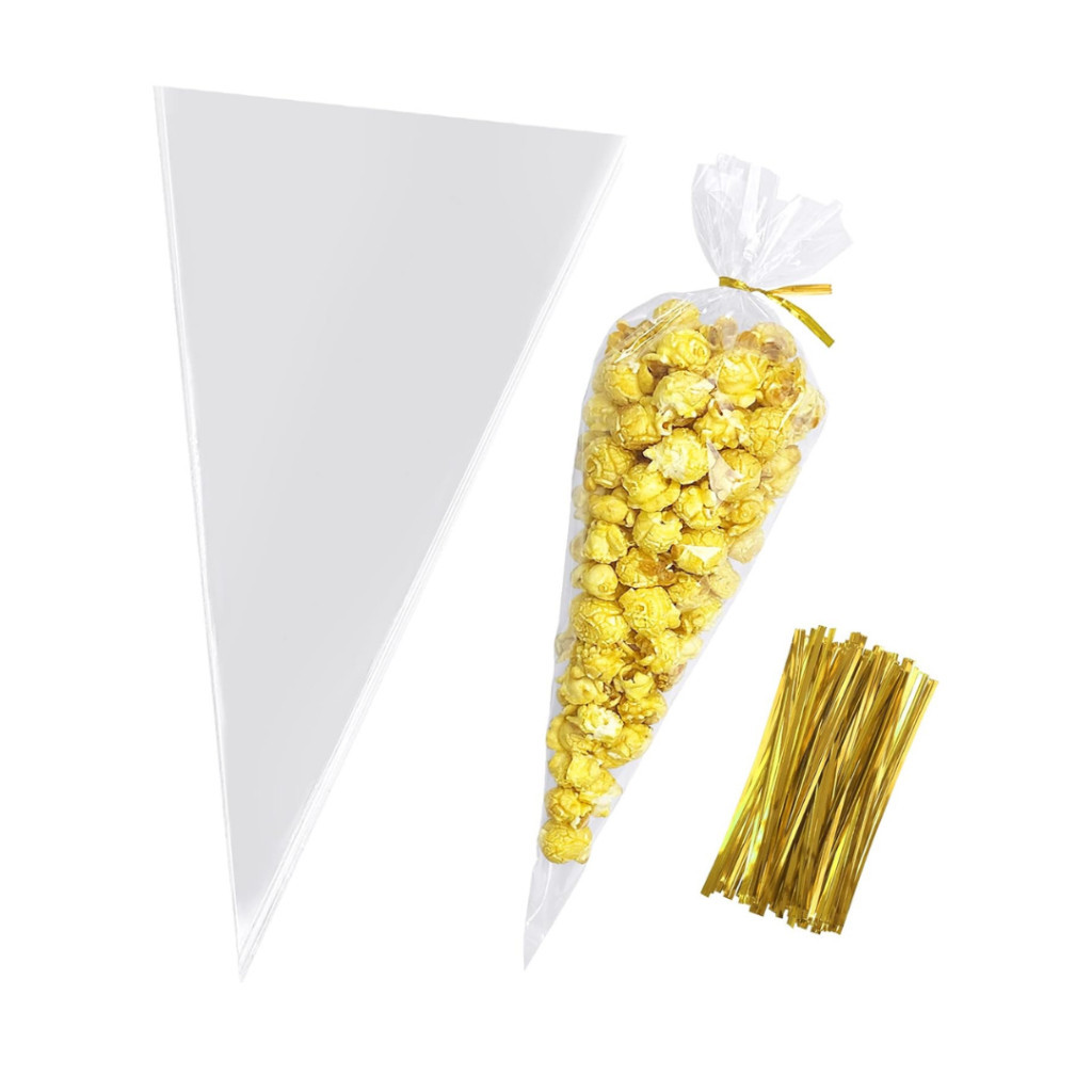 Kit Saco Cone com Fecho Metálico | Shopee Brasil