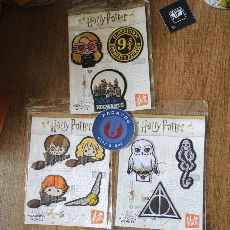 Kit Patch Harry Potter | Shopee Brasil