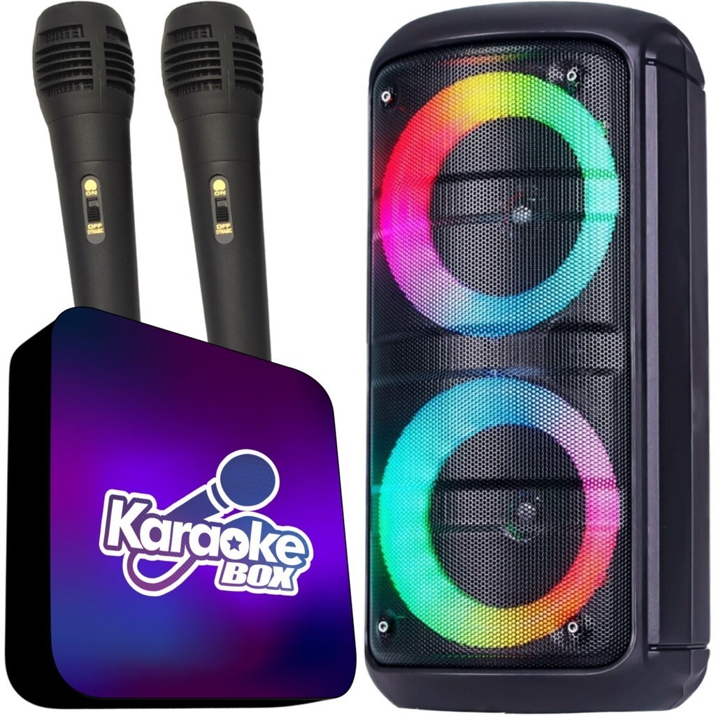 Karaoke Box Perfeito Para Festas E Eventos Tudo Incluso | Shopee Brasil