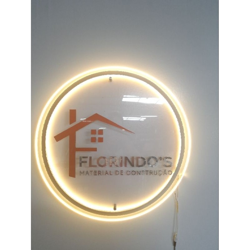 letreiro luminosos, Painel em neon led, peça decorativa em neon ...