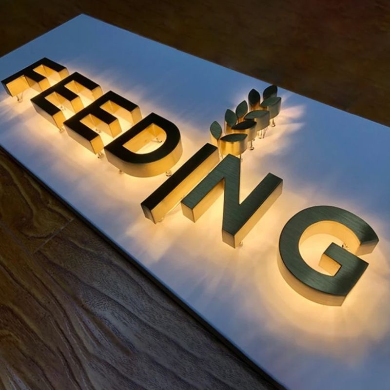 LETRA CAIXA, LETRA COM LED, 40CM DE ALTURA, LETRA PARA FACHADA ...